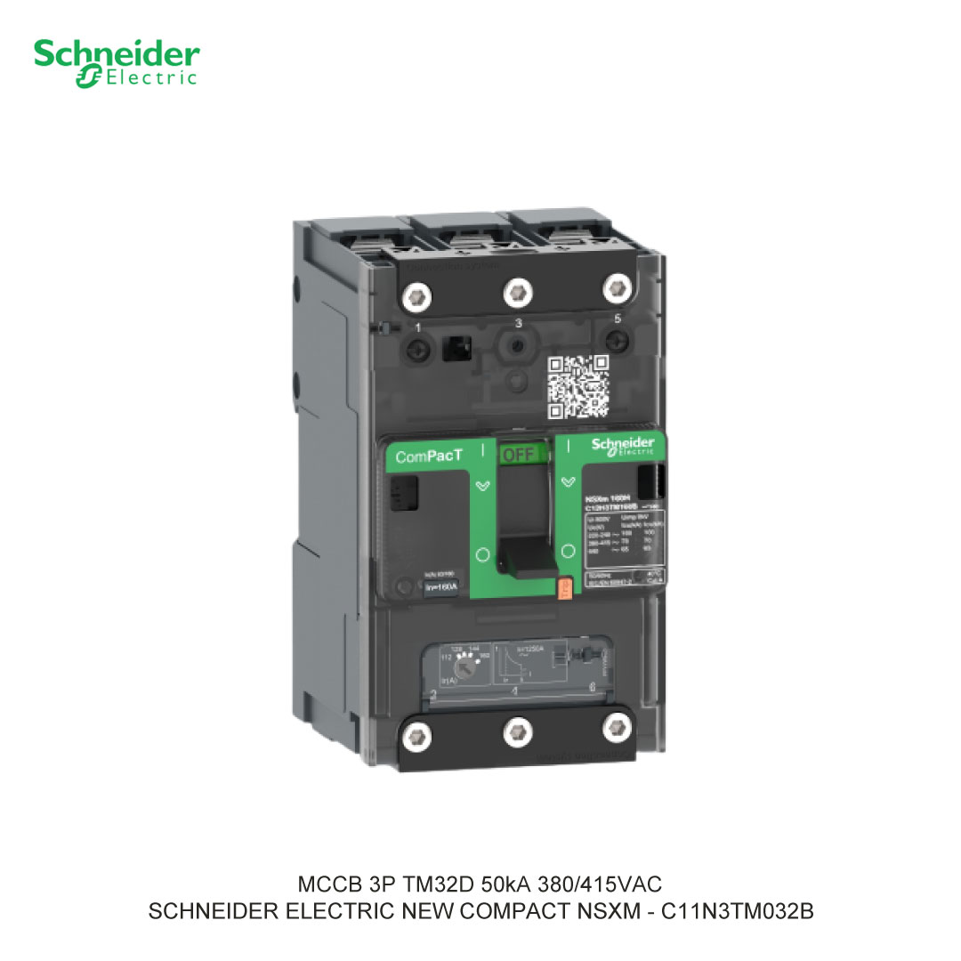 MCCB 3P TM32D 50KA 380/415VAC | ListrikKita.com