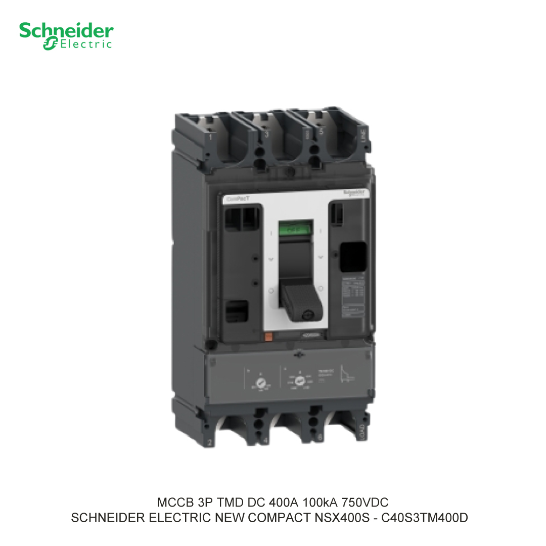 MCCB 3P TMD DC 400A 100KA 750VDC | ListrikKita.com