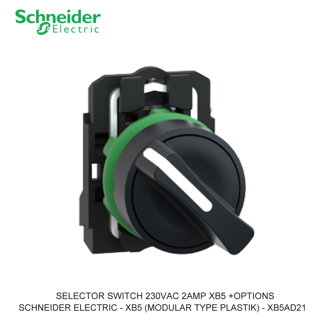 SELECTOR SWITCH 230VAC 2AMP XB5 +OPTIONS | ListrikKita.com