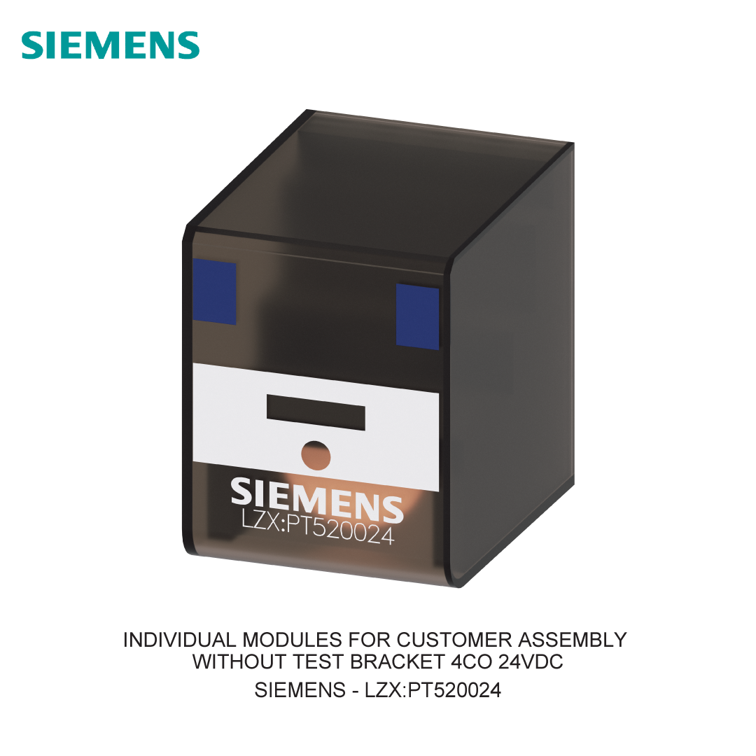 INDIVIDUAL MODULES FOR CUSTOMER ASSEMBLY WITHOUT TEST BRACKET 4CO 24VDC ...